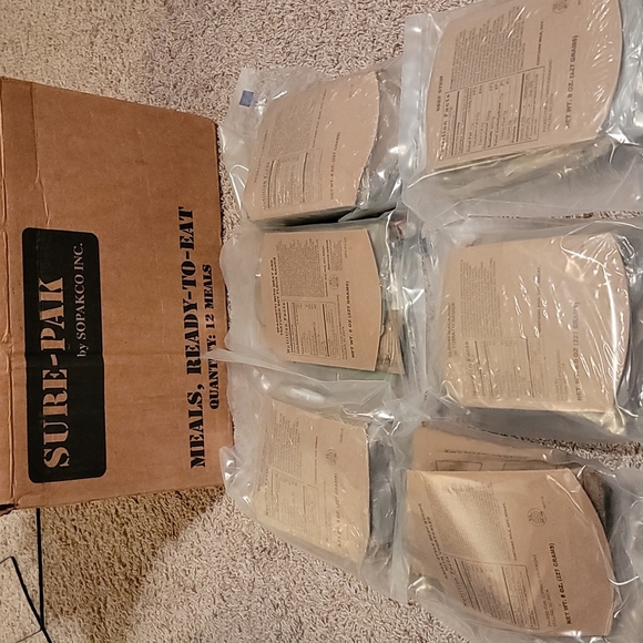 sopakco inc | Other | Surepack Mre Meals Ready To Eat 6 | Poshmark